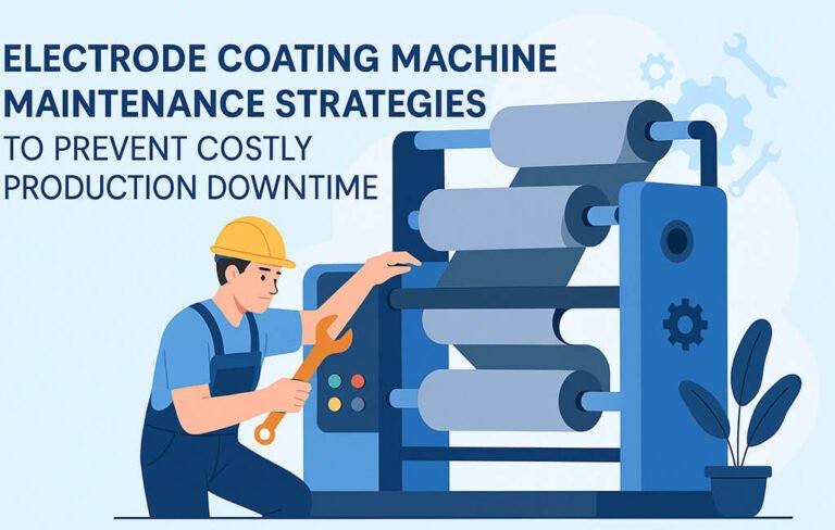 Electrode Coating Machine Maintenance Strategies to Prevent Costly ...