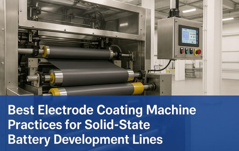 Electrode Coating Machine Selection Guide for High-Volume EV Battery ...