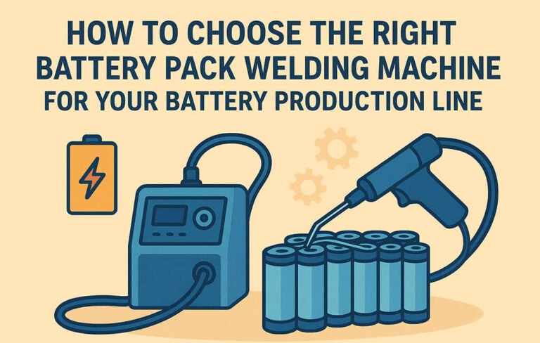 How to Choose the Right Battery Pack Welding Machine for Your Battery ...