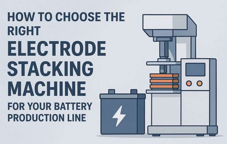 How to Choose the Right Electrode Stacking Machine for Your Battery ...
