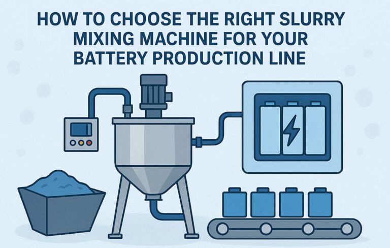How to Choose the Right Slurry Mixing Machine for Your Battery ...